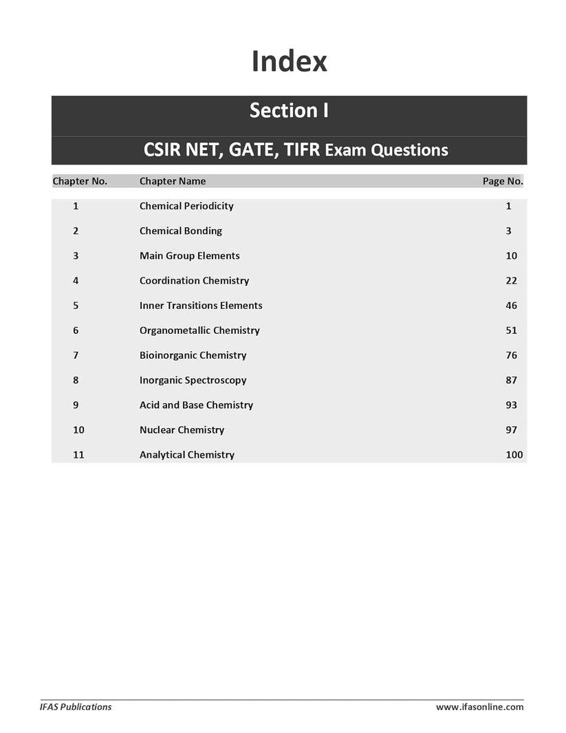 CSIR NET Chemical Science Books - Organic, Inorganic & Physical Chemis ...